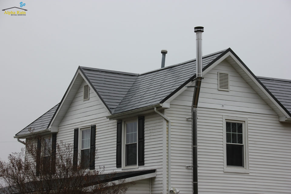 New Cost Effective Metal Roof Shingle | Alpha Rain